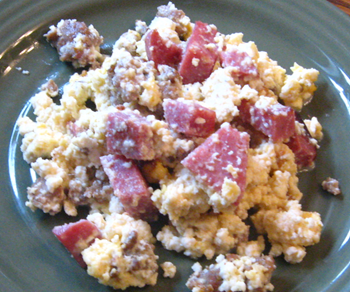 Fatad – An Italian Omelet - white house black shutters